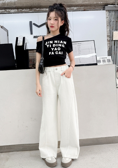 2025夏新作 韓国子供服 女の子 夏パンツ 薄手 夏服 子供服 120-170cm | 卸売・ 問屋・仕入れの専門サイト【NETSEA】