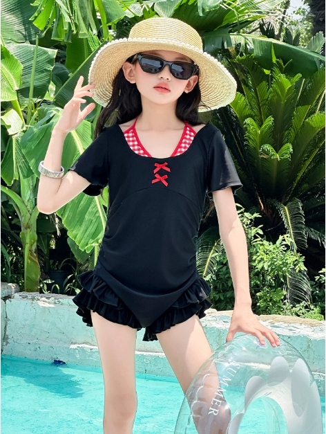 【2025夏新作】韓国風子供服★キッズ服★ ロンパース ★ 女の子用 ★水着★ 120-170cm 2色 | 卸売・ 問屋・仕入れの専門サイト【NETSEA】