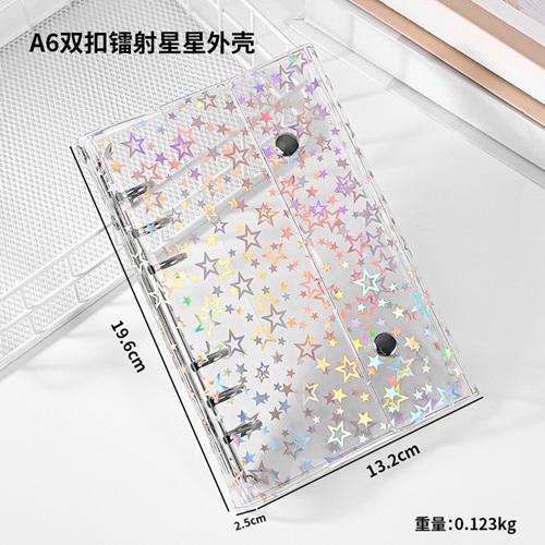 推し写真やシールを可愛く収納♪透明・星柄シールバインダー A6/A7♪シール帳 | 卸売・ 問屋・仕入れの専門サイト【NETSEA】