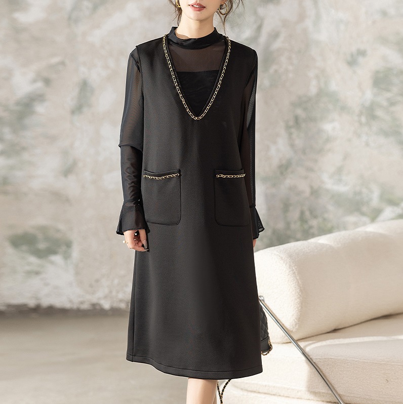 【大きいサイズS-4XL】【秋冬新作】ファッション/2枚セットワンピース | 卸売・ 問屋・仕入れの専門サイト【NETSEA】