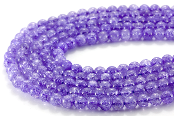 【丸ビーズ】パープルクラッシュレインボー 6mm | 卸売・ 問屋・仕入れの専門サイト【NETSEA】