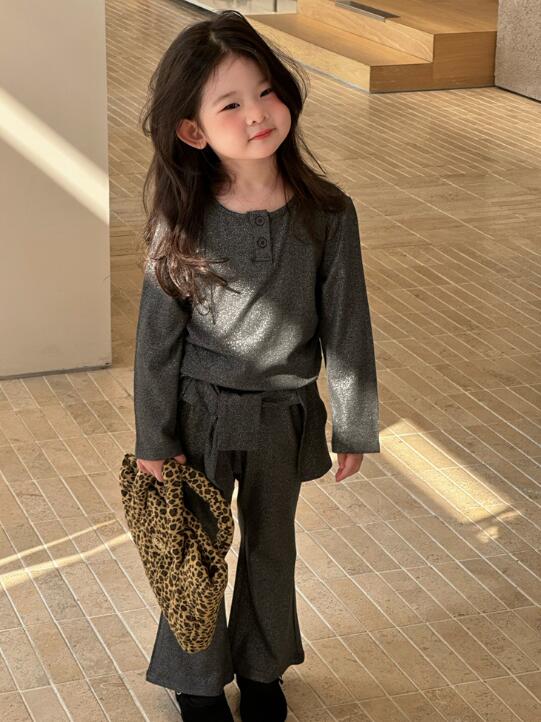 2025新作 キッズ服 トップス スウェット+キュロット セットアップ★80－140CM | 卸売・ 問屋・仕入れの専門サイト【NETSEA】