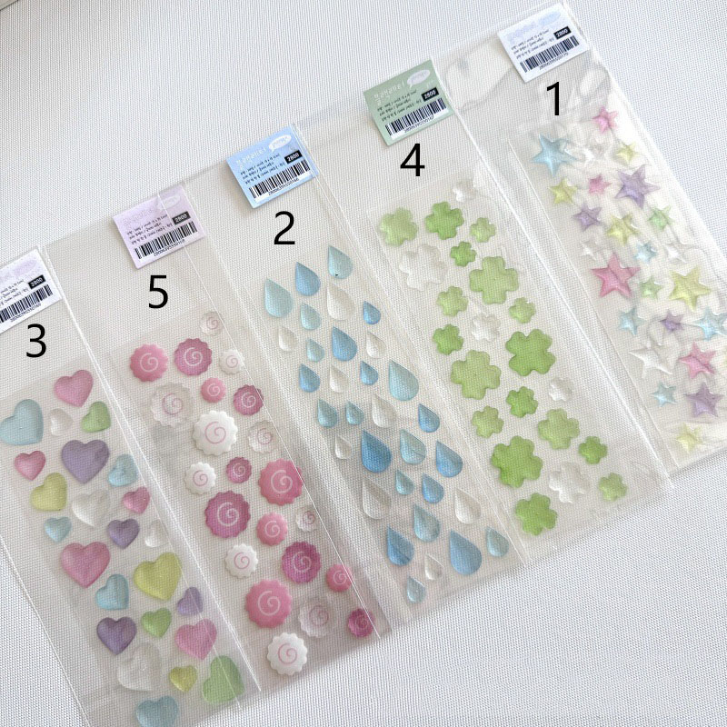 手作り DIY ぷくぷく ボンボンドロップシール 3Dステッカー 立体ステッカー 粘着シール | 卸売・ 問屋・仕入れの専門サイト【NETSEA】