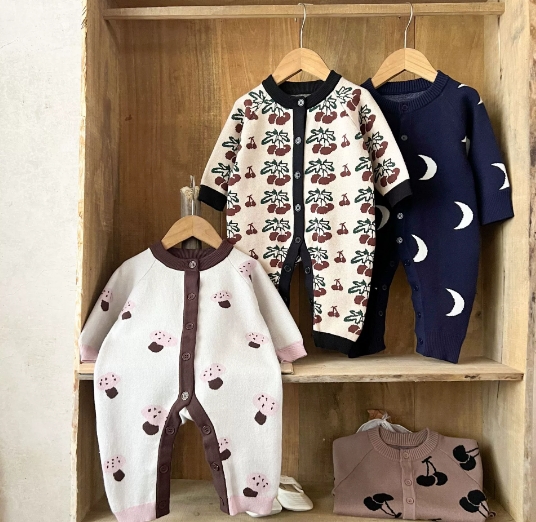 2025新作 ボトムス ニット サロペット 連体 ★59－90CM 4色 | 卸売・ 問屋・仕入れの専門サイト【NETSEA】