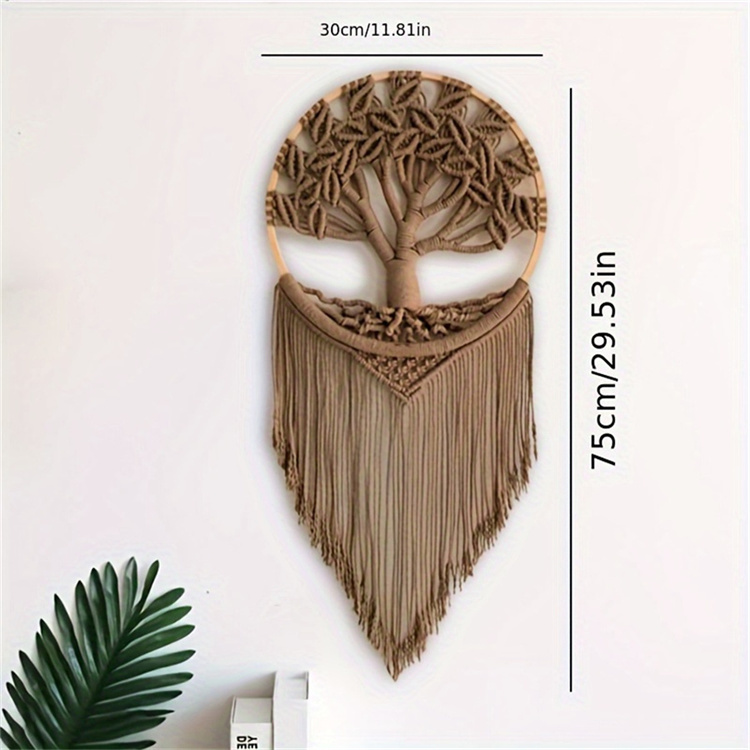 楽しておしゃれ INSスタイル 生命樹 編み込み 壁掛け リビング装飾 寝室アクセサリー ホームデコレーション | 卸売・ 問屋・仕入れの専門サイト【NETSEA】