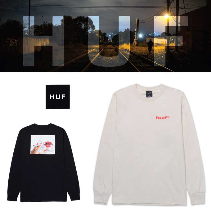 HUF SEDUCTIVE L/S TEE 20310 有限会社 スコール 問屋・仕入れ・卸・卸売の専門【仕入れならNETSEA】