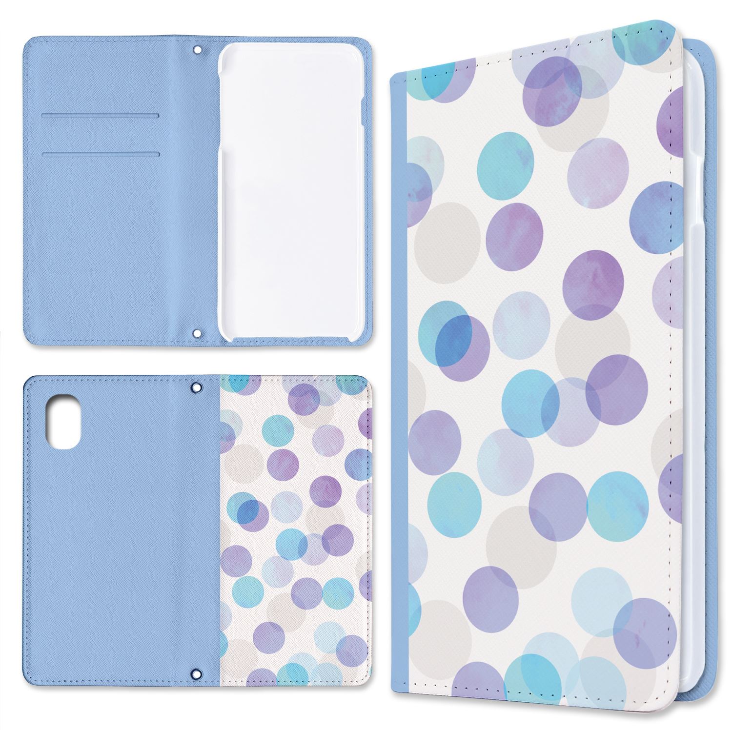 Galaxy A22 SC-56B 両面印刷手帳型ケース スマホケース 703 ギャラクシー 水玉模様 ドット柄 | 卸売・ 問屋・仕入れの専門サイト【NETSEA】