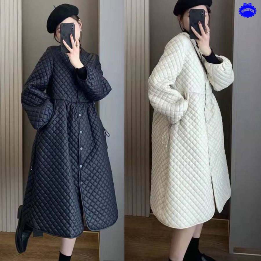 レディース服 トップス コート ロングコート ダウンコート お出かけ 中綿入り 2色展開 S#-4XL# | 卸売・ 問屋・仕入れの専門サイト【NETSEA】