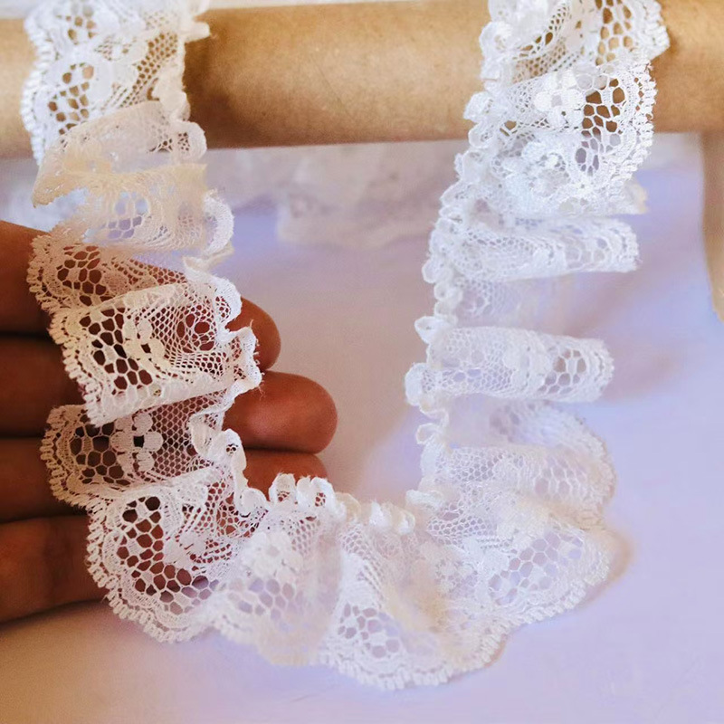 幅3.8cm レースリボン 手芸レース 裁縫 DIY ギフト包装 ハンドメイド資材 シフォンリボン | 卸売・ 問屋・仕入れの専門サイト【NETSEA】