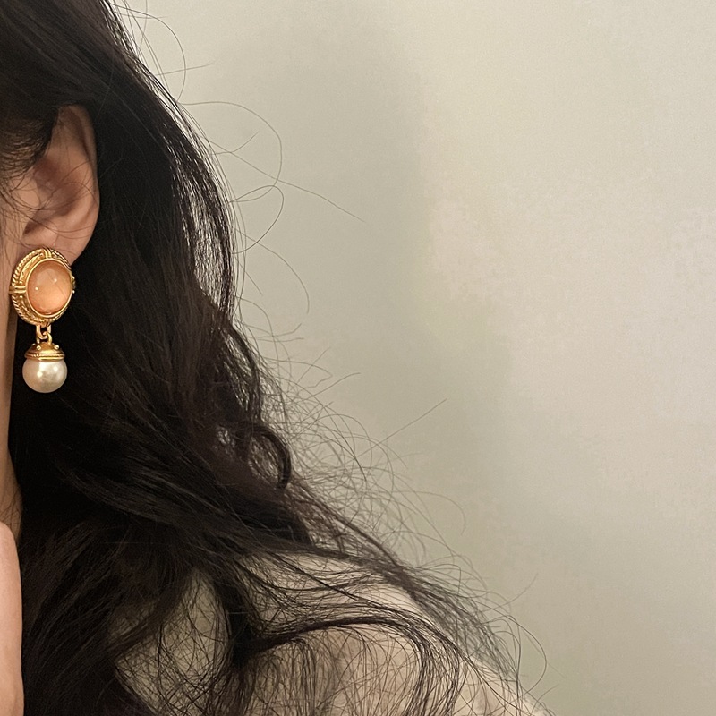 ピアス メタル ビンテージ パール アクセサリー 925シルバーポスト INS 韓国ファッション 春栄 株式会社 問屋・仕入れ・卸・卸売の専門【仕入れならNETSEA】