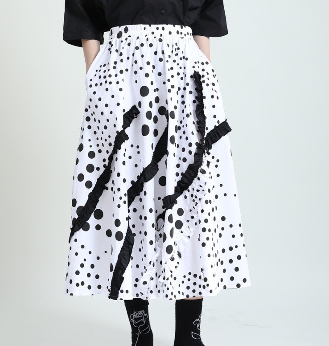 フリルドットスカート UP to YOU 問屋・仕入れ・卸・卸売の専門【仕入れならNETSEA】