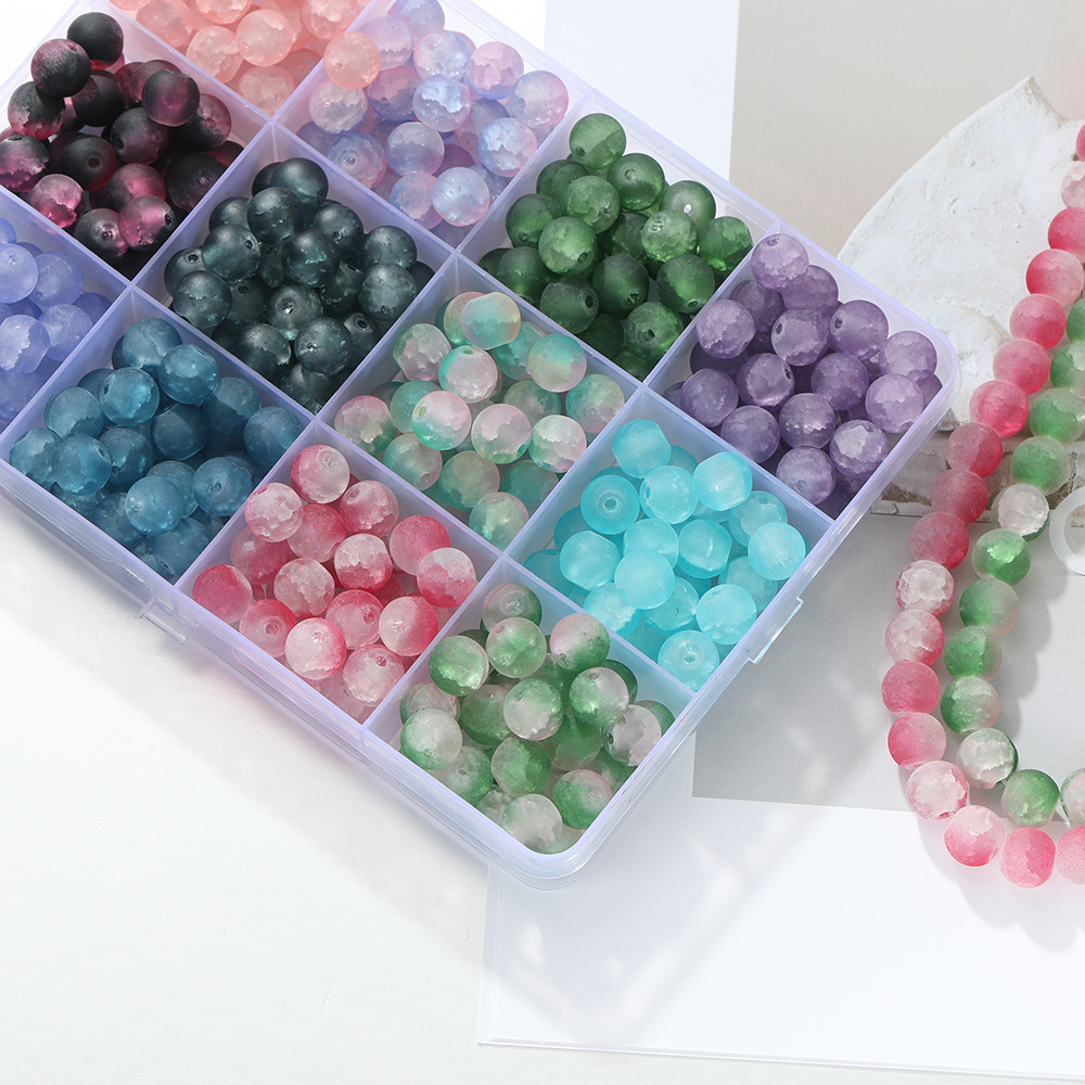 8mm ガラス ビーズ 穴あり デコパーツDIY ビーズ デコ素材 手芸材料 チェーンパーツ アクセサリーパーツ WAYOMALL | 卸売・ 問屋・仕入れの専門サイト【NETSEA】