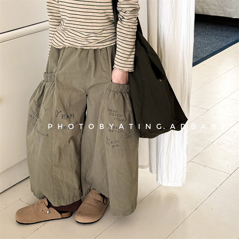 2025春新作 韓国風子供服 キッズ服 トップス ズボン ロングパンツ カジュアル 2色 LENA | 卸売・ 問屋・仕入れの専門サイト【NETSEA】