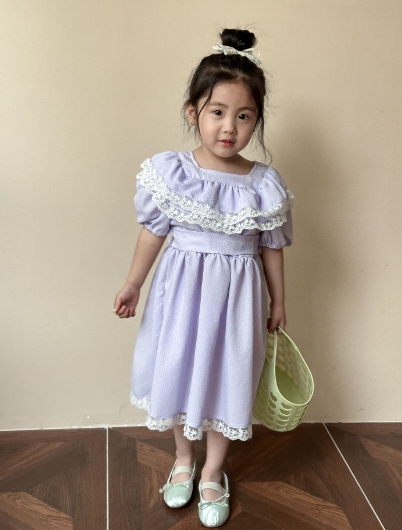 2024春秋新作 韓国風子供服 キッズ服 半袖 可愛い ワンピース プリンセス 90-120cm LENA | 卸売・ 問屋・仕入れの専門サイト【NETSEA】