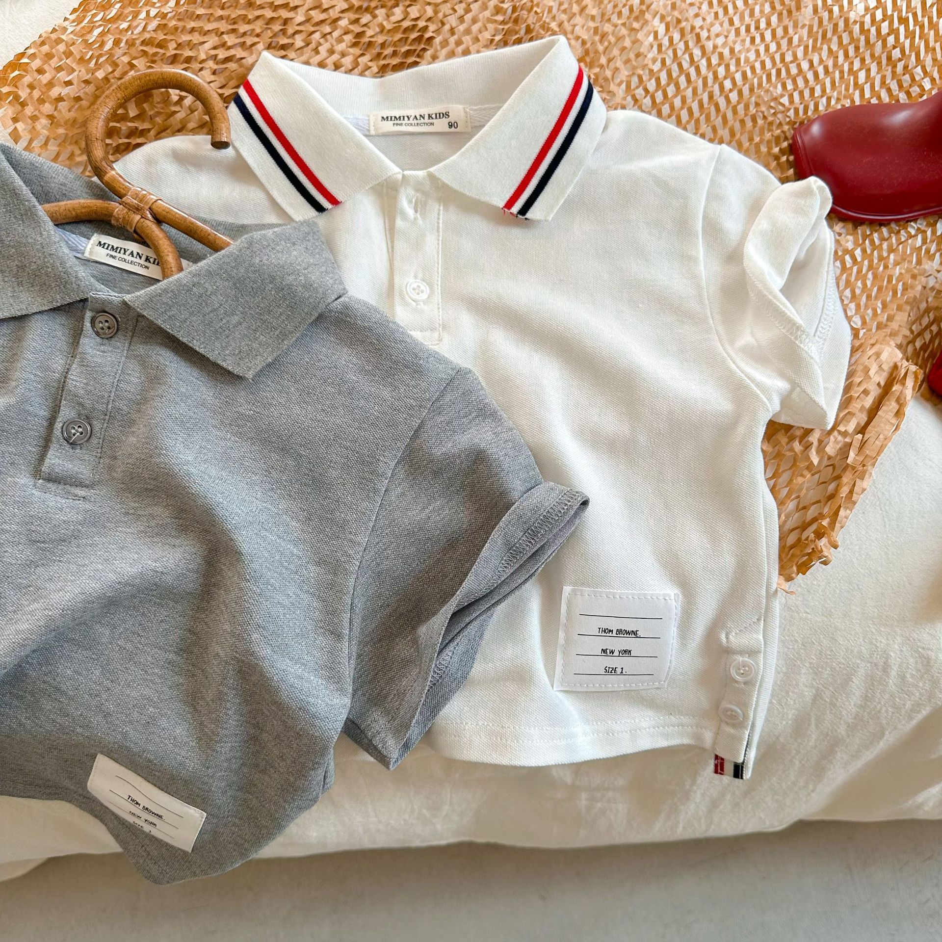 ★Boys&Girls★ 子供Tシャツ 半袖 ポロシャツ ビンテージ 夏 子供服 韓国キッズファッション 株式会社 C2Jジャパン 問屋・仕入れ・卸・卸売の専門【仕入れならNETSEA】