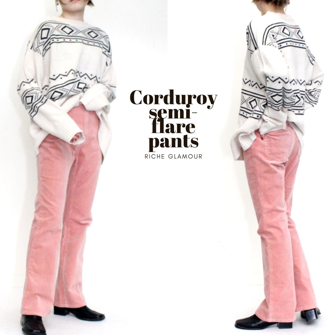 SALE 14wコーデュロイ セミフレアパンツ(30791) 株式会社 ゼノンインターナショナル 問屋・仕入れ・卸・卸売の専門【仕入れならNETSEA】