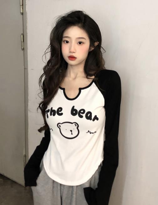 2022春秋新作 レディース 女 長袖 プリント Tシャツ トップス インナー S-XL | 卸売・ 問屋・仕入れの専門サイト【NETSEA】