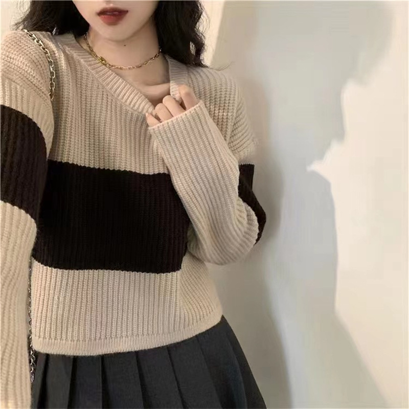 初回送料無料 新作秋冬セーター ニットゆったり長袖ブラウス レーディスファション商品 上着 Sommy 株式会社 問屋・仕入れ・卸・卸売の専門【仕入れならNETSEA】