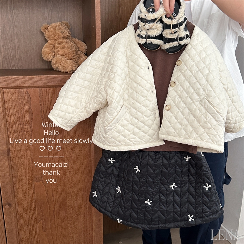 2023秋冬新作 韓国風子供服 キッズ服 ショートコート アウター 2色 80-130cm LENA 問屋・仕入れ・卸・卸売の専門【仕入れならNETSEA】