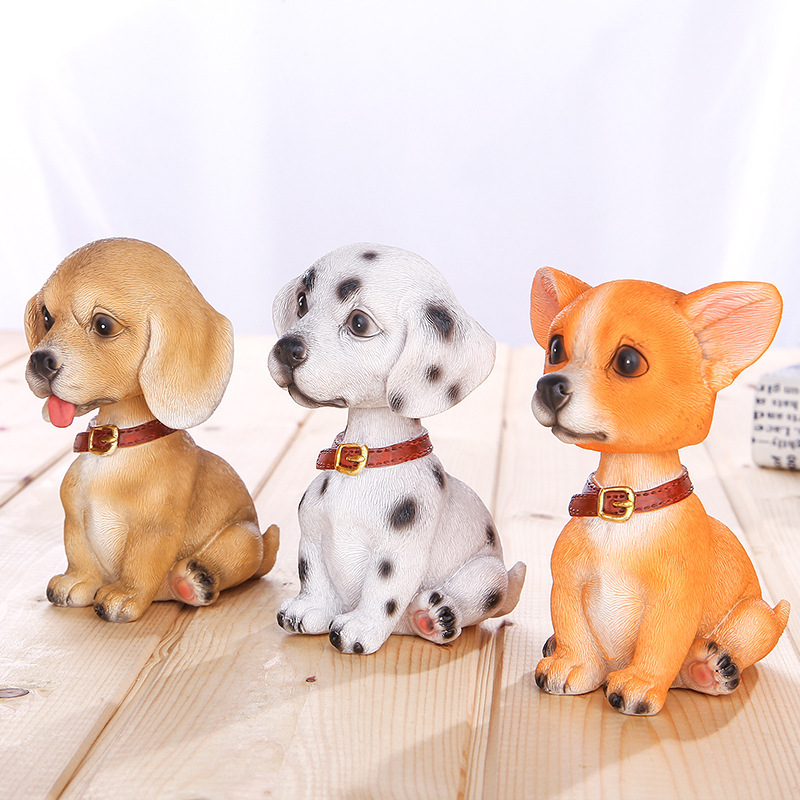 3D動物 犬 装飾 おもちゃ 居間、玄関、本棚 樹脂装飾 かわいい 樹脂工芸品 株式会社 UP's 問屋・仕入れ・卸・卸売の専門【仕入れならNETSEA】