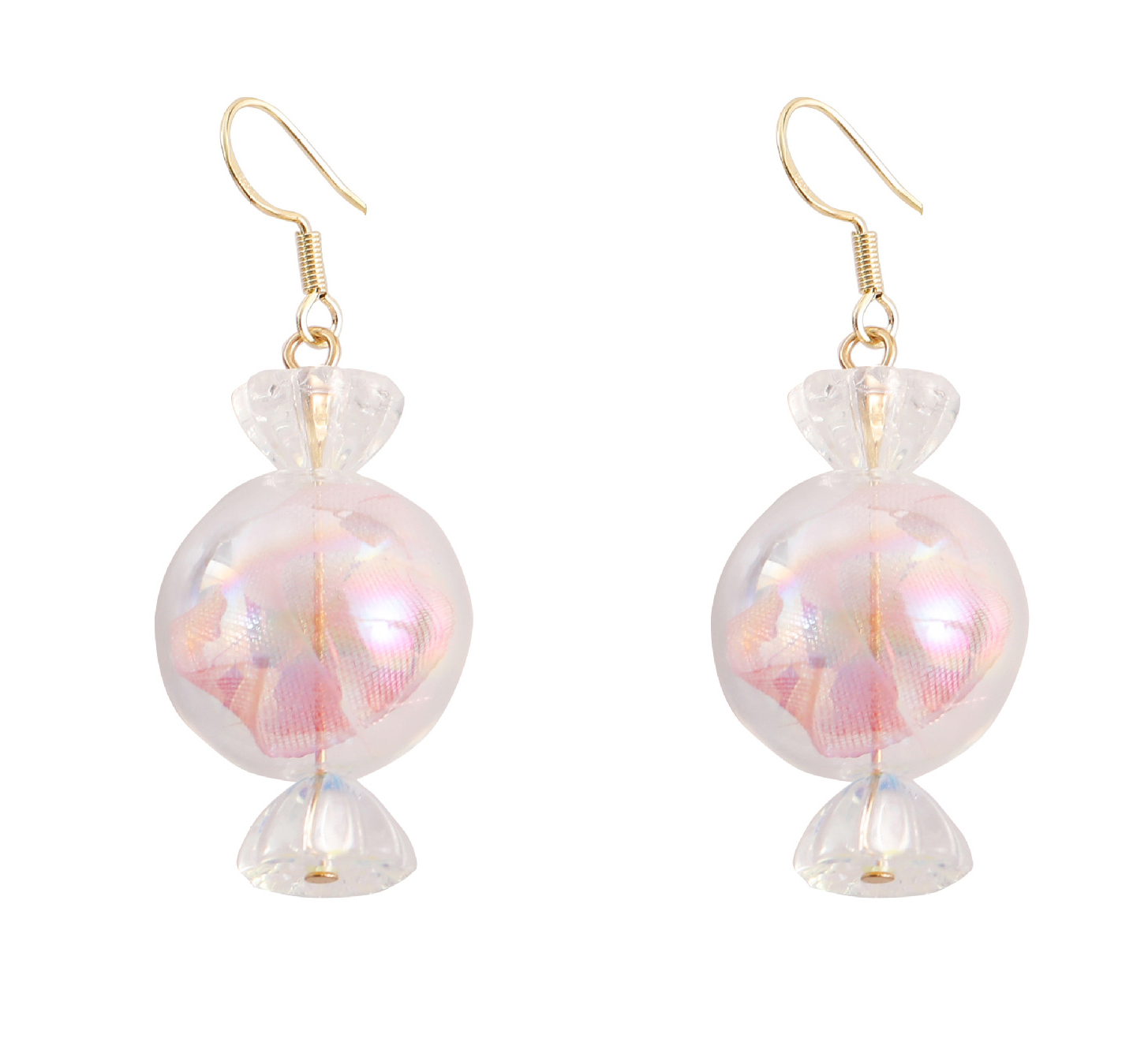 レーディス ゆらゆら ガラスキャンディー デザイン ピアス イヤリング e0860 | 卸売・ 問屋・仕入れの専門サイト【NETSEA】