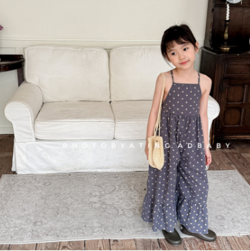 2024夏新作★キッズ 子供服 サロペット キャミソール ズボン 80-130cm 2色 株式会社 湫 問屋・仕入れ・卸・卸売の専門【仕入れならNETSEA】