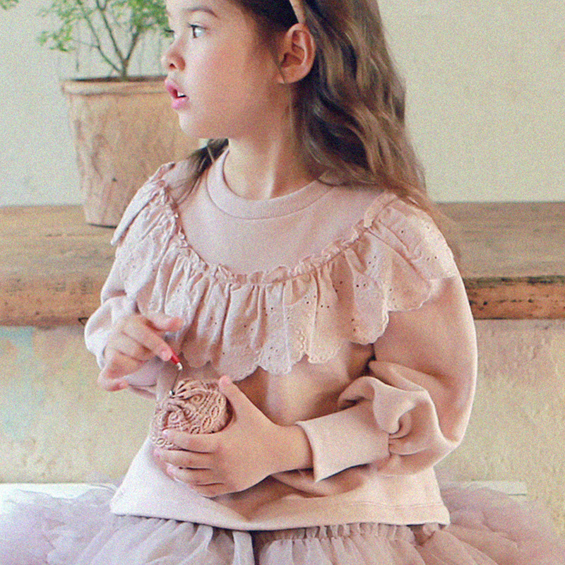 2024新作 韓国子供服 ベビー服 女の子 長袖 トップス 3色 90-150cm 個人事業主 Light of the sea 問屋・仕入れ・卸・卸売の専門【仕入れならNETSEA】