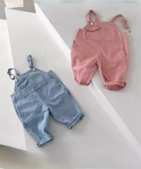 2024夏新品★子供服 デニムサロペット 66-90cm★2色 Sun Flower 問屋・仕入れ・卸・卸売の専門【仕入れならNETSEA】