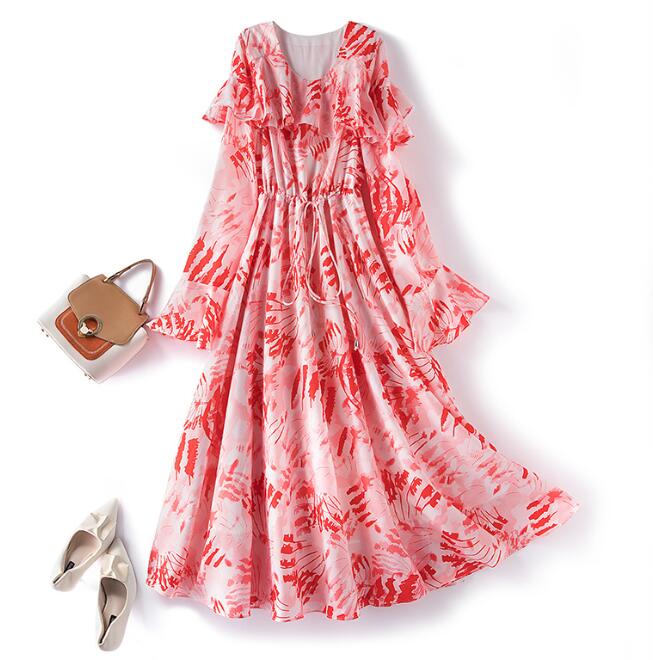 レディースワンピース 花柄ワンピース パーティードレス ロングワンピース 通勤ワンピース オフィス OL CONFOR 問屋・仕入れ・卸・卸売の専門【仕入れならNETSEA】