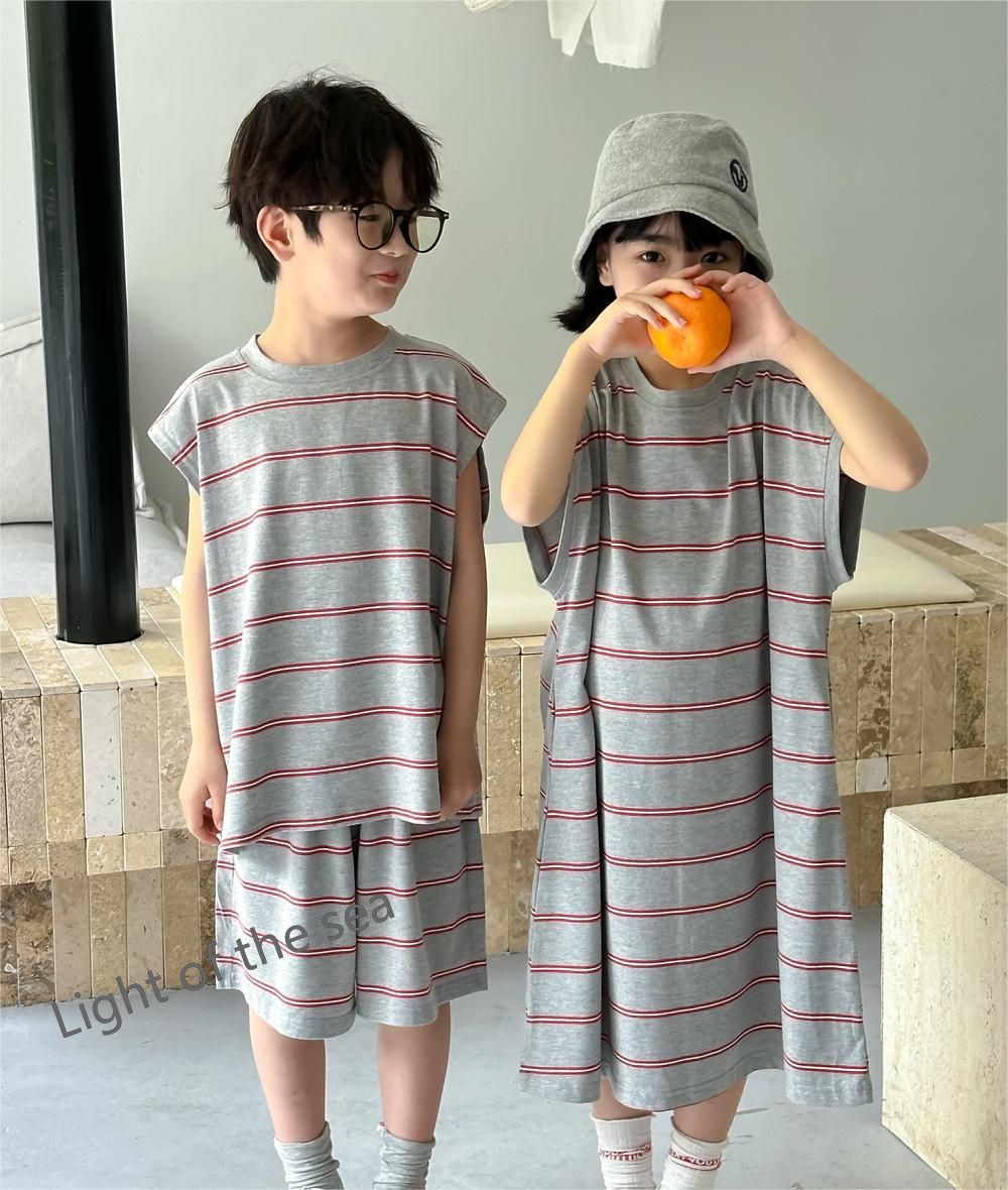 2024新作 韓国子供服 親子服 男女兼用 レジャー2点セット+ワンピース 分けて販売 90-150cm 個人事業主 Light of the sea 問屋・仕入れ・卸・卸売の専門【仕入れなら ...