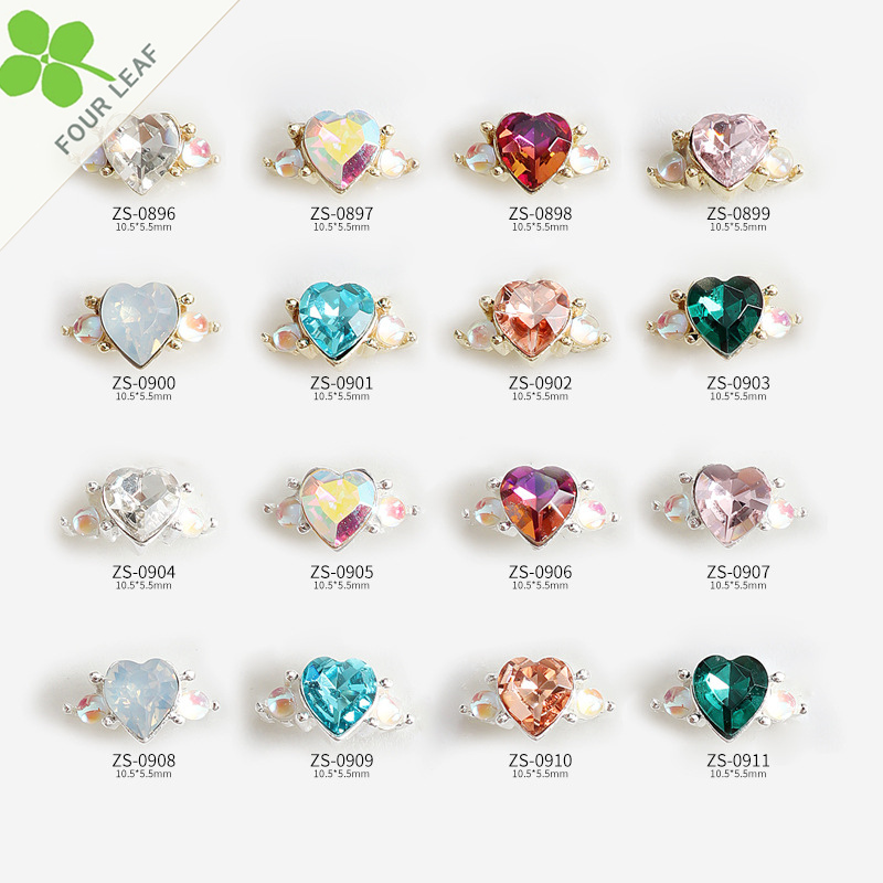 ハート ネイルアート 可愛い ネイルパーツ 上品 ネイル用品 DIY 合金パーツ 株式会社 Four Leaf | 卸売・ 問屋・仕入れの専門サイト【NETSEA】