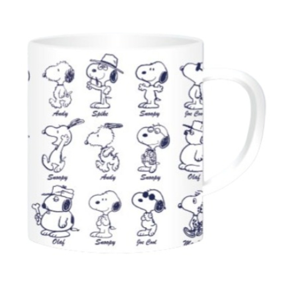 SPIK-257 マグカップ 整列 スヌーピー 雑貨のFULTAC（フルタック） 問屋・仕入れ・卸・卸売の専門【仕入れならNETSEA】