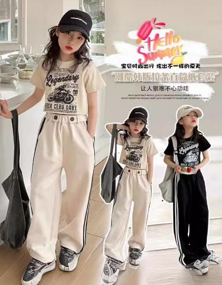 2024新品★子供服★トップス+ズボン セット★120-170cm★2色 | 卸売・ 問屋・仕入れの専門サイト【NETSEA】