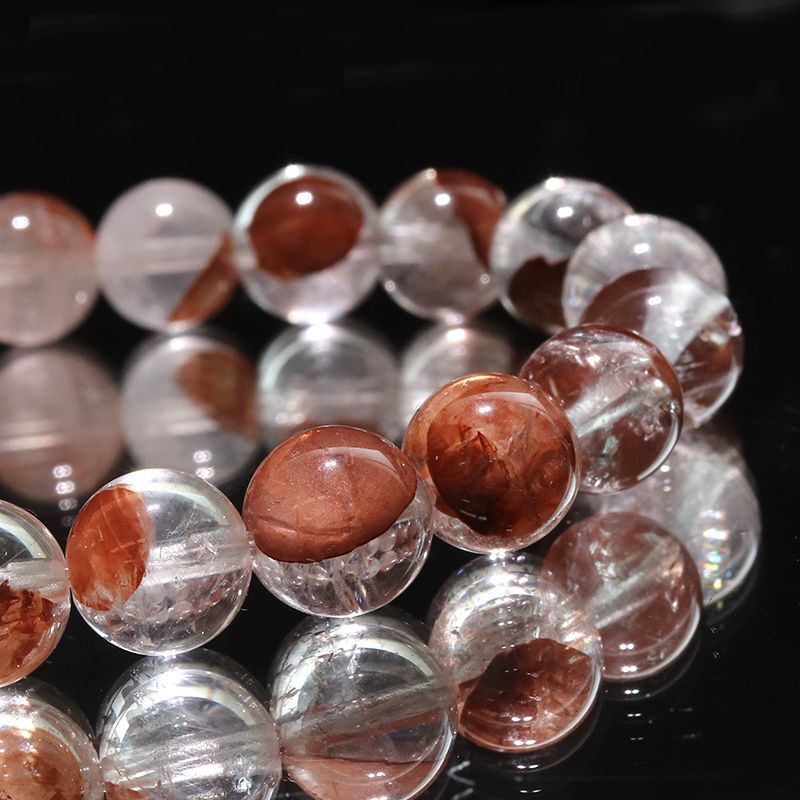 ブレス マニカラン水晶＜ヒマラヤ産＞ AAランク 赤 丸 約8mm パワーストーン 天然石 | 卸売・ 問屋・仕入れの専門サイト【NETSEA】