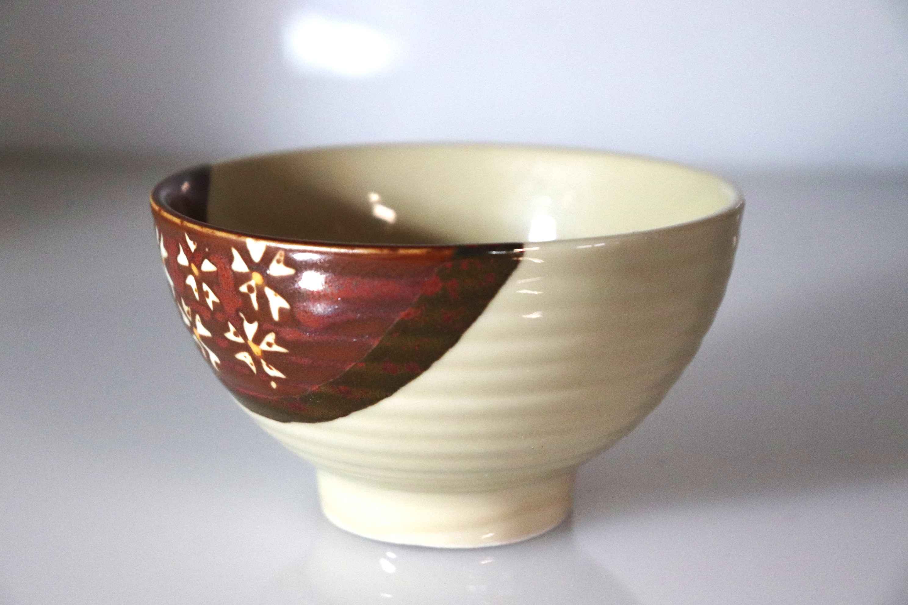 【特価】茶ヌリ分け 桜 11.5cm飯碗 N_CREATE 問屋・仕入れ・卸・卸売の専門【仕入れならNETSEA】