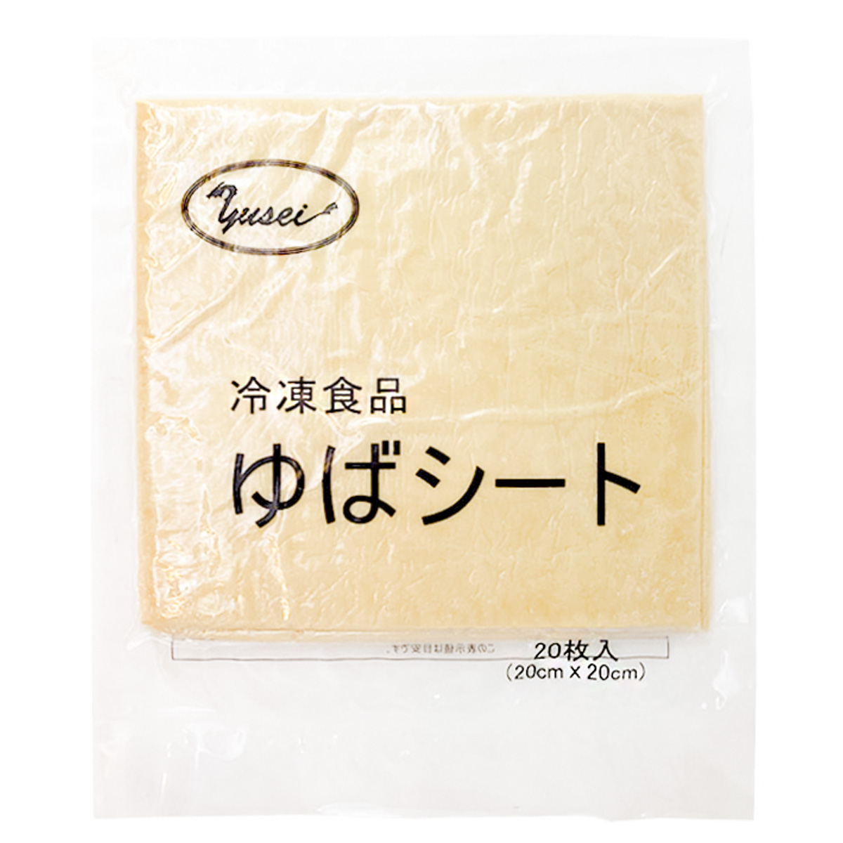 冷凍生ゆばシート 20cm角 260g×36pc 株式会社友利 問屋・仕入れ・卸・卸売の専門【仕入れならNETSEA】