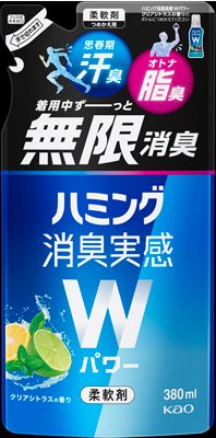 ハミング消臭実感Wパワー クリアシトラスの香り つめかえ用 380ml 株式会社 アイオロス 問屋・仕入れ・卸・卸売の専門【仕入れならNETSEA】