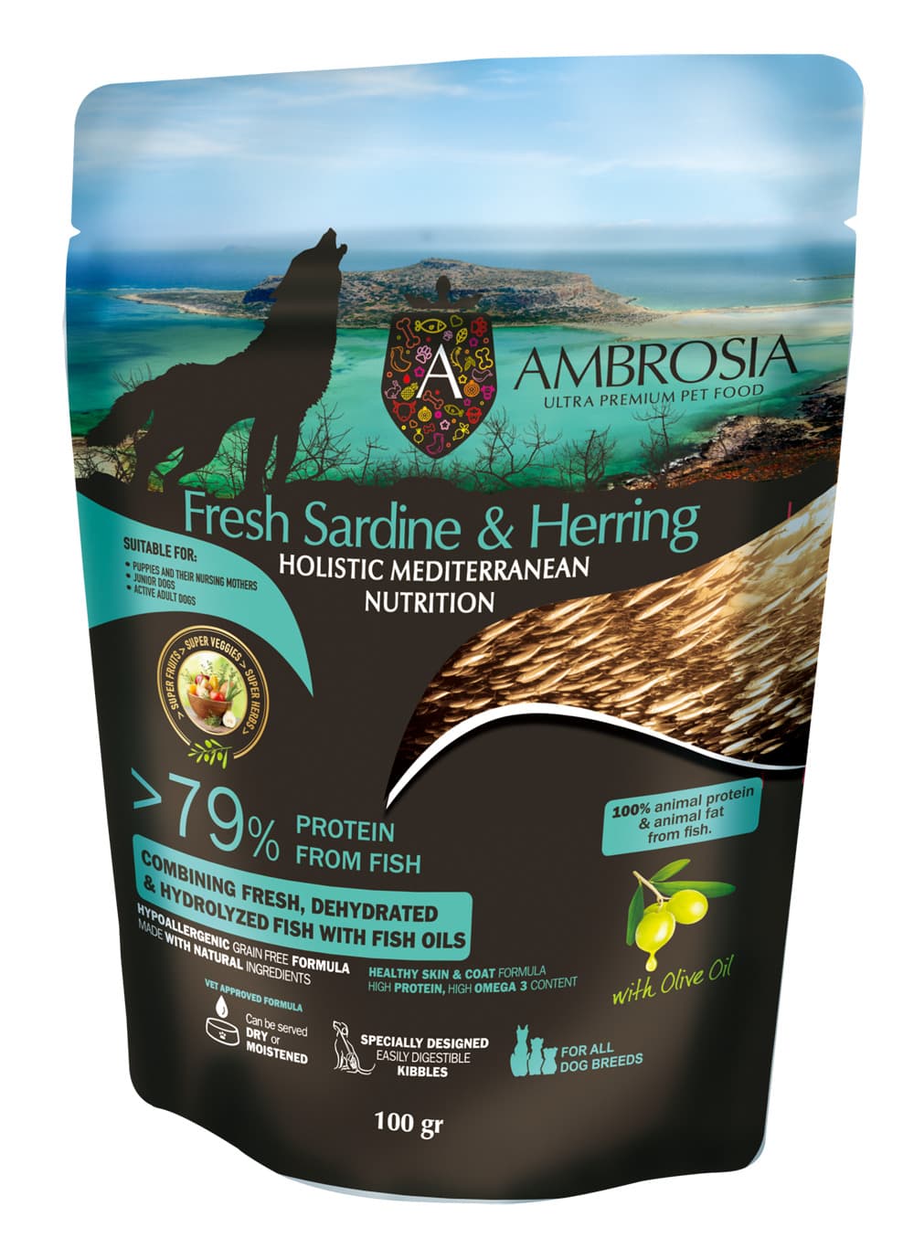 アンブロシアHMNサーディンヘリング 100g 犬用フード | 卸売・ 問屋・仕入れの専門サイト【NETSEA】