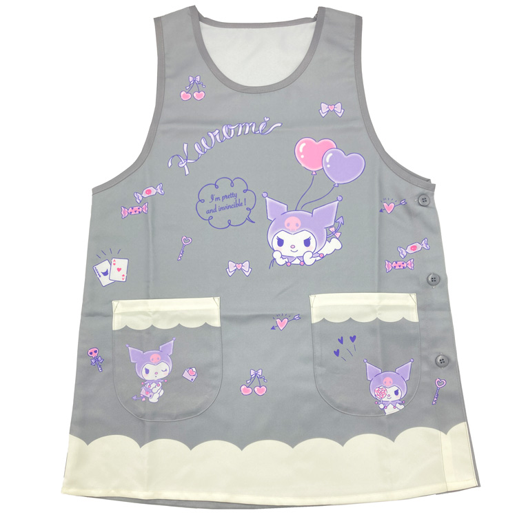 クロミ エプロン 転写脇釦 M～L グレー 888042 | 卸売・ 問屋・仕入れの専門サイト【NETSEA】