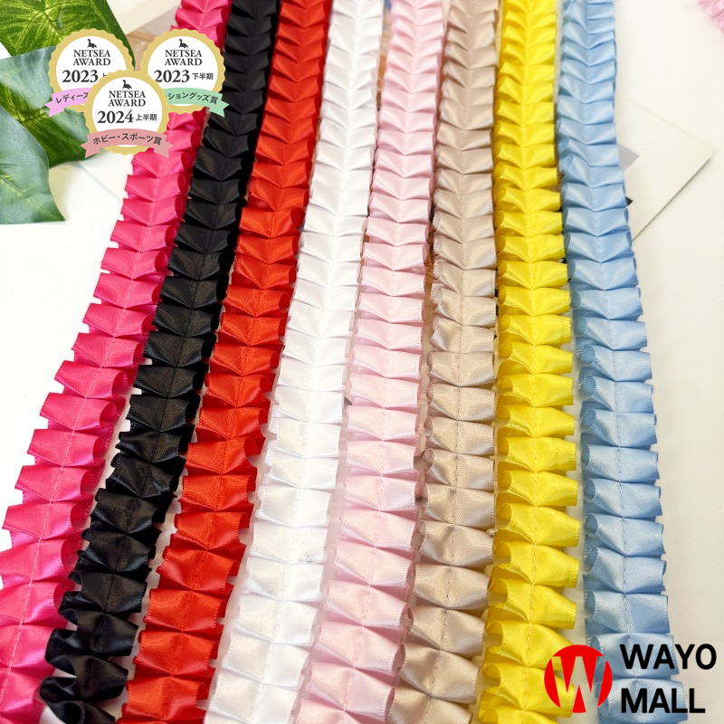 幅2.5cm レースリボン 手芸レース 裁縫 DIY ギフト包装 ハンドメイド資材 デコレーション用 WAYOMALL | 卸売・ 問屋・仕入れの専門サイト【NETSEA】