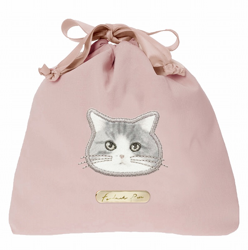 Q-LiA 2024AW 新作 フォンダンピュール 巾着 ネコ パディス 雑貨MALL | 卸売・ 問屋・仕入れの専門サイト【NETSEA】