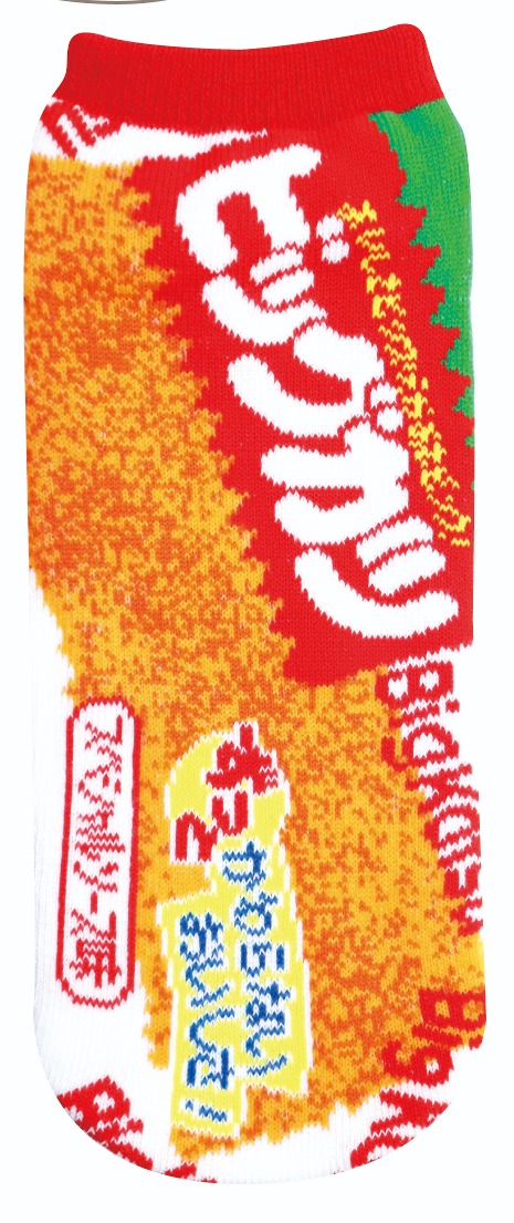 お菓子パッケージ ソックス ビッグカツ JGS0871 雑貨のFULTAC（フルタック） | 卸売・ 問屋・仕入れの専門サイト【NETSEA】
