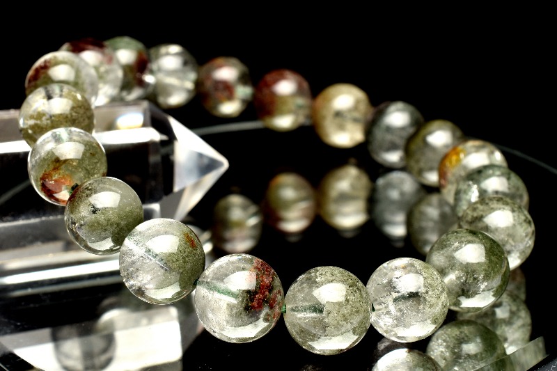 【1点物】庭園水晶 グリーン ガーデンクォーツ 9.5mm ブレスレット _L9449 株式会社 SEKIKON | 卸売・ 問屋・仕入れの専門サイト【NETSEA】