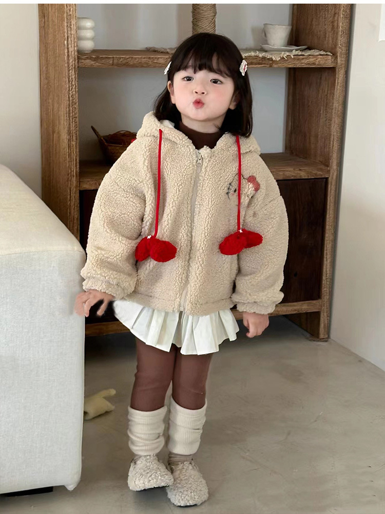 2024年INS秋冬新作★大人気 子供服 可愛い 裏起毛 コート/ 80-130cm Lateru Baby *^ | 卸売・ 問屋・仕入れの専門サイト【NETSEA】
