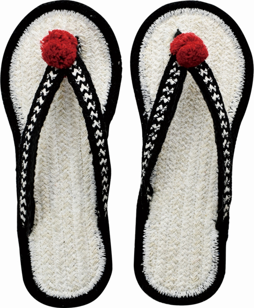 【4/上】コットンサンダル おにぎり L サイズ (約25.0?27.0cm) A694 雑貨のFULTAC（フルタック） | 卸売・ 問屋・仕入れの専門サイト【NETSEA】