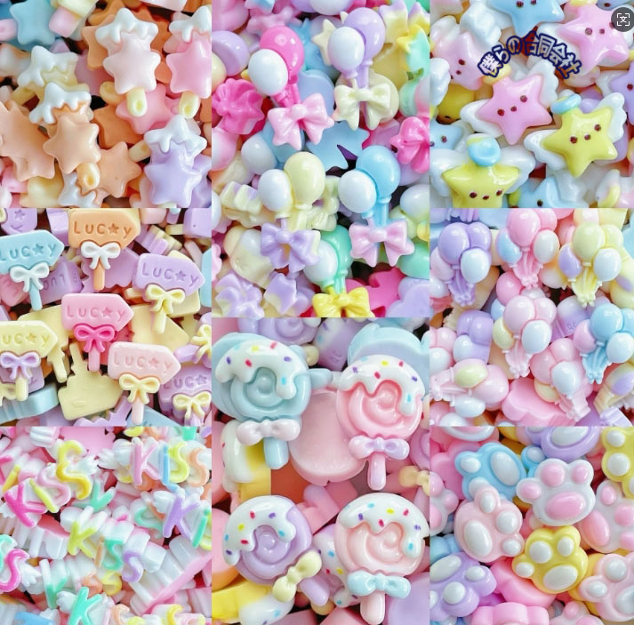 DIY材料 可愛い デコパーツ 貼り付けパーツ ミニサイズ クラフト 手芸DIY アクセサリー装飾 | 卸売・ 問屋・仕入れの専門サイト【NETSEA】