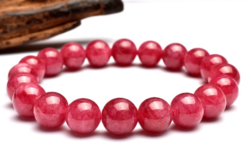 【1点物】濃色 アメリカ産 ロードナイト(薔薇輝石) 9.5mm ブレスレット _M3204 株式会社 SEKIKON | 卸売・ 問屋・仕入れの専門サイト【NETSEA】