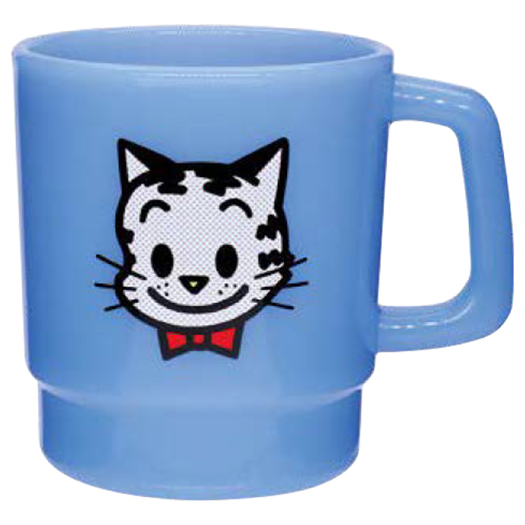 オサムグッズ プラスチックマグ CAT BL 802224 OSAMU GOODS 有限会社 アルファ | 卸売・ 問屋・仕入れの専門サイト【NETSEA】