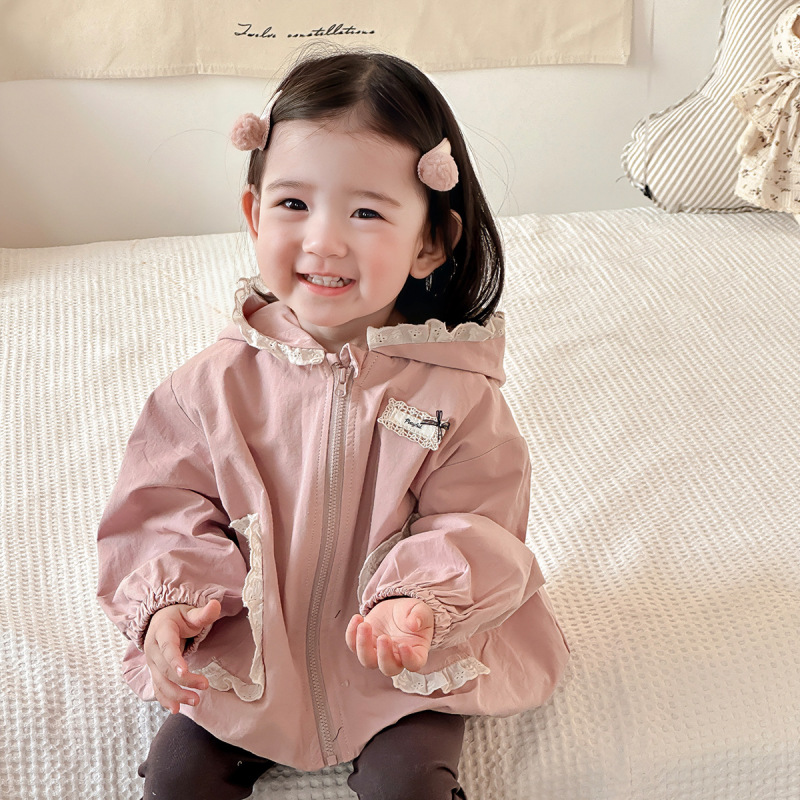 ★BaBy★ 73~100cm ベビージャケット レースジャンパー 韓国ベビー服 | 卸売・ 問屋・仕入れの専門サイト【NETSEA】