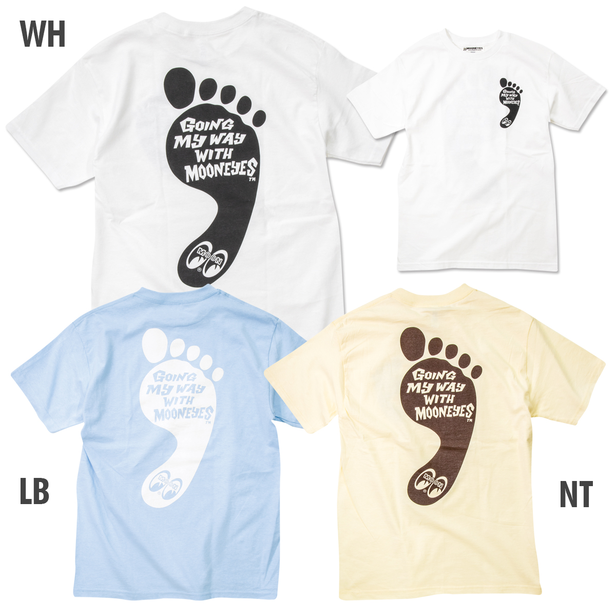 ムーンアイズ Going My Way with MOONEYES Tシャツ L．Cエンタープライズ | 卸売・ 問屋・仕入れの専門サイト【NETSEA】